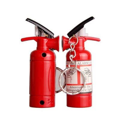 Creative Compact Jet Gas Lighter LED Light Butane Lighter In