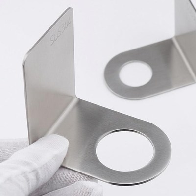 1PC Shampoo Holder Wall Mounted Stainless Shower Bottle Hang