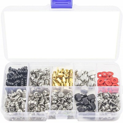 300pcs Personal Computer Screw Standoffs Set Assortt Kit for