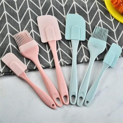 3PCS/Set Cream Scraper DIY Bread Cake Butter Spatula Mixer O