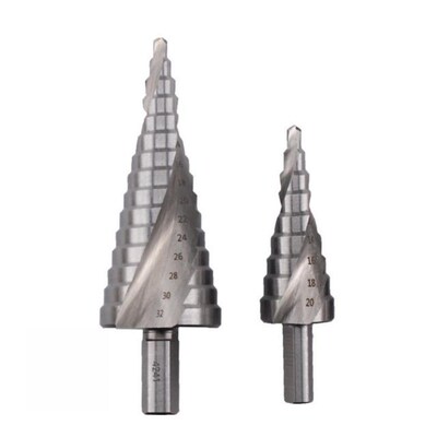 Step Drill Bit 4-20 4-32mm HSS Triangle Handle Shank Diamete