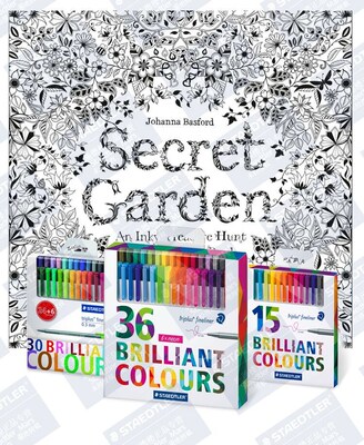 STAEDTLER 334 Triplus Fineliner Pens Brilliant Colors Fine l