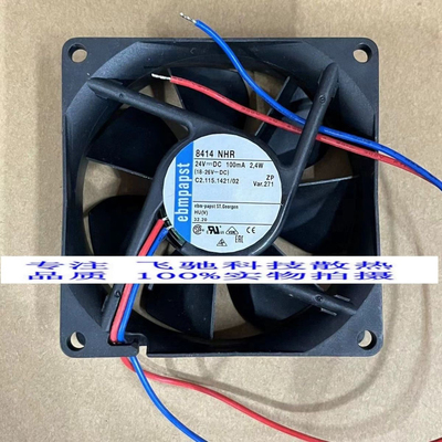 德国PAPST 24V 散热风扇8418N 8414HR/NGH/NGM/NH/NHR 8414N/2G