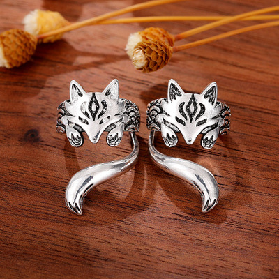 Retro Cute Small Fox Ears Russian Non-hole Domineering Ear