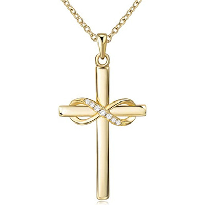 Personalized Hip Hop Necklace Infinite Symbol 8-character
