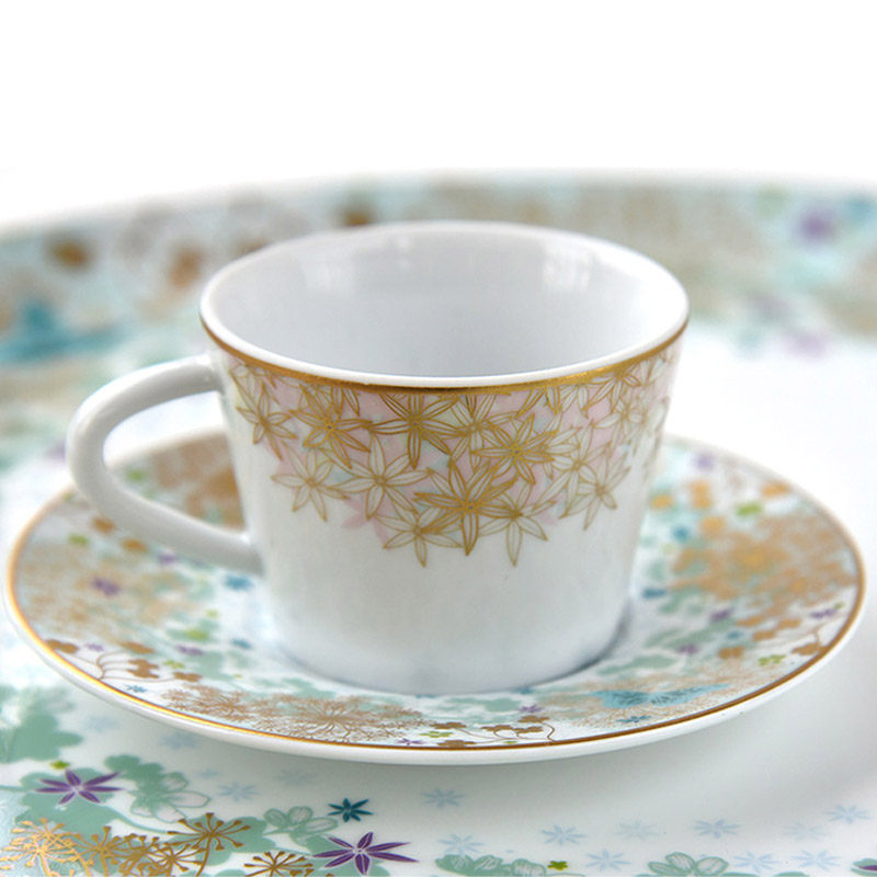 法国柏图 BERNARDAUD 梦幻仙境杯碟下午茶咖啡杯碟套装礼乔迁礼物