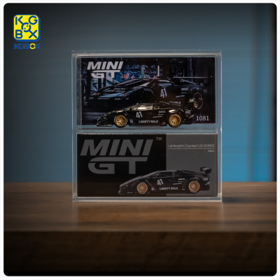 MINIGT1081兰博基尼展示盒防尘