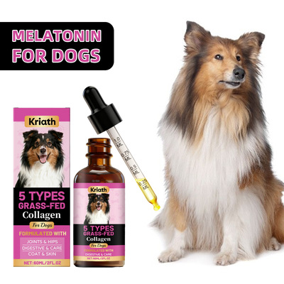 Kriath 狗狗胶原蛋白滴剂 关节养护皮肤毛发温和呵护全龄宠物适用