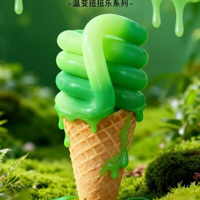 温变tangle温感变色宝宝男女孩益智抹茶草莓奥利奥儿童温变