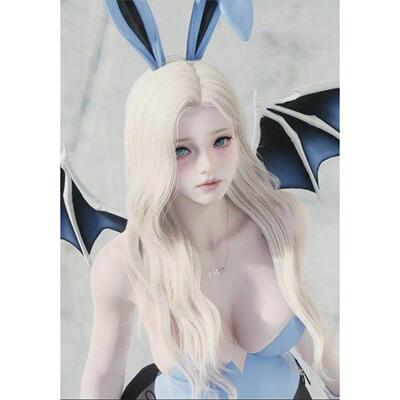 蓝汐 AION2 永恒之塔2捏脸女 台服韩服魔族天族通用