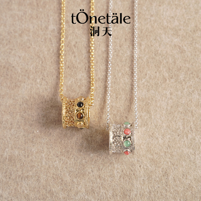 洞天TONETALE颂歌多宝项链女复古