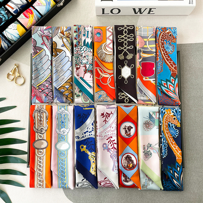 H包包绑带丝巾飘带真丝小