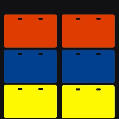 Blank paper card optical cable PVC plastic label signboard