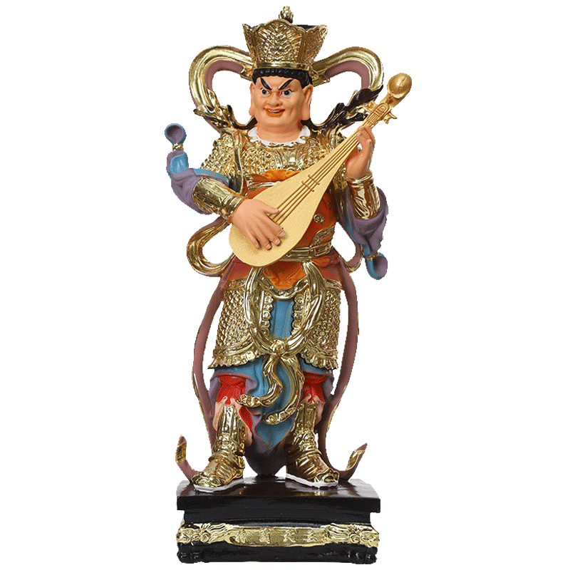 树脂玻璃钢招财寺庙家用四大天王