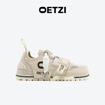 OETZI冰人奥兹春秋翻毛皮丑萌鞋