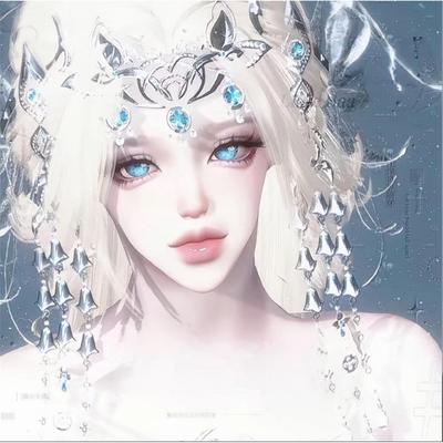 发2 恶魔甜心 水水 小咩ovo 逆水寒手游捏脸女通用