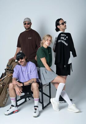 45M10 日本潮牌Cph/Golf™ 高尔夫男士26 夏季新品半高领短袖上
