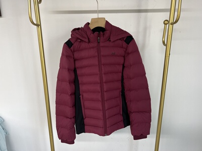 23215高尔夫服装女士秋冬连帽棉服百搭保暖舒适长袖外套帽子可卸