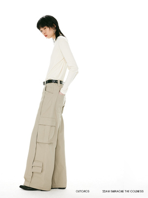 口袋长裤工装裤OUTCiRCS