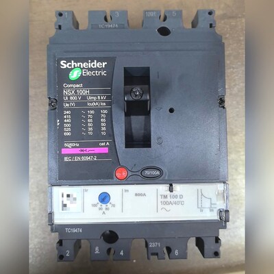 施耐德NSX100H 3P100A 订货号LV429670 议价