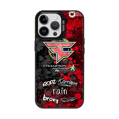 faze签名csgo联名周边撞色镭射