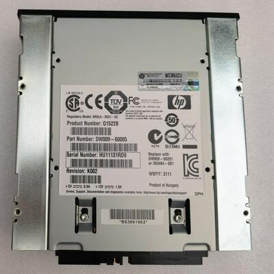 HP 393484-001 DAT72 DDS5 SCSI Q1522B DW009-60005 DW009-69201