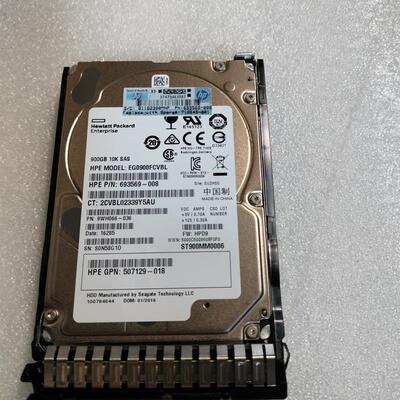 HP 900G 2.5 10K SAS 硬盘716649-001 693569-004 716605-001