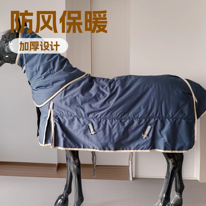 冬季保暖马衣厚料1200D面料400g内力喷胶棉