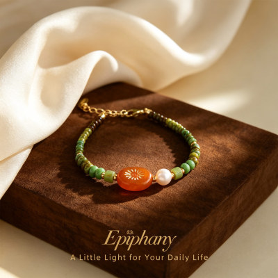 Epiphany绿野仙踪珍珠捷克珠手链