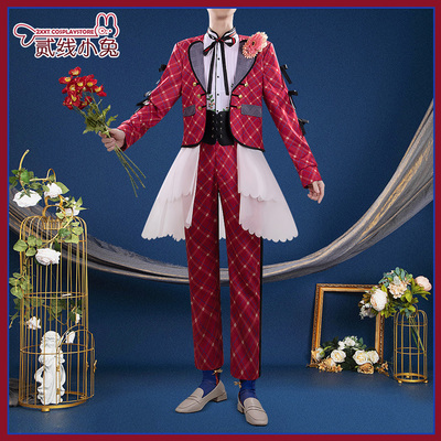 二线小兔虚拟主播YouTuber Vtuber三枝明那cosplay服装