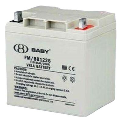 上海蓄电池FM/BB1226T12V26AH 铅酸免维护蓄电池