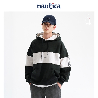 nauticawhitesail连帽卫衣