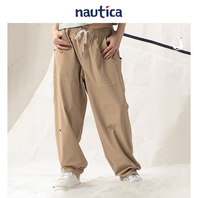 nauticawhitesail宽松休闲裤