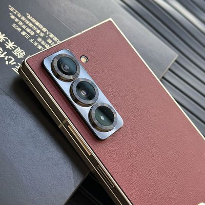 适用三星zfold7素皮背膜三星w26后膜w23/w22素皮贴三星w25手机原机素皮三星zfold6/zfold5后盖保护膜素皮贴