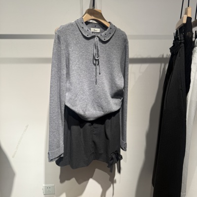 the indiciaL2D6MS288Y专柜正品标记女装2026冬季新款毛衫吊牌799