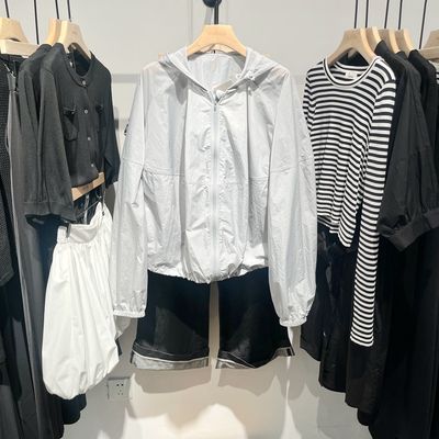 Indicia6B406WT356F专柜正品标记女装宽松工装风外套吊牌价689