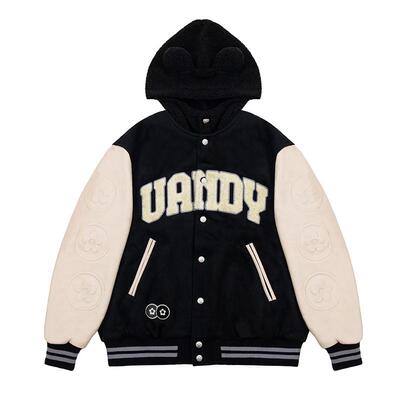 Vandythepink可拆卸棒球夹克