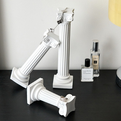 原创高级感罗马柱摆件摄影背景