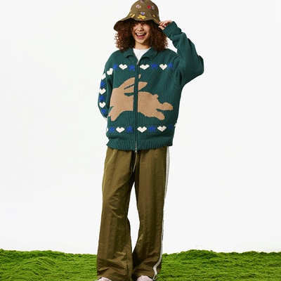 Melting Sadness MTSS粗棒提花重工毛线衫 2025年秋