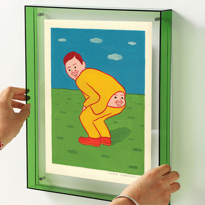 JoanCornella装饰画潮流艺术亚克力相框插画恶搞版Joan Cornella