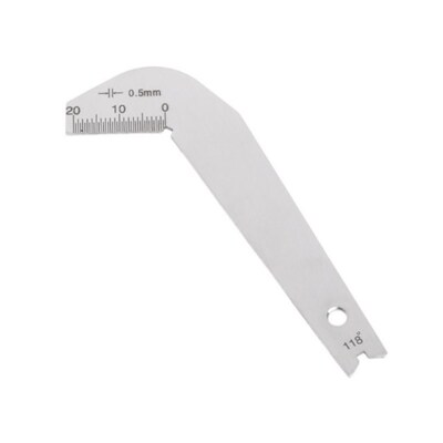 Bit Pattern Drill Template Gauge Welding Inspect Tool Weld D
