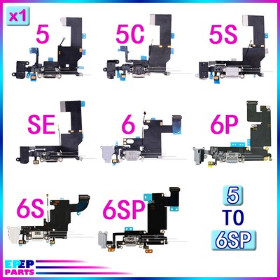 Charging Port For iphone 5SE 5C 6SPlus 6 Plus Charger Flex w