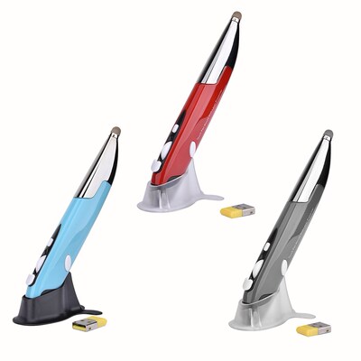 2.4G Wireless Optical Presenter Pen Mouse 1600DPI Adjustable