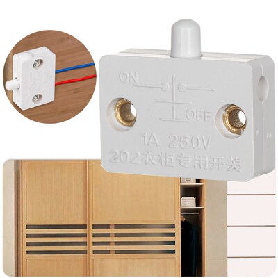 New Closet Cabinet Light Switch Automatic Reset Switch House
