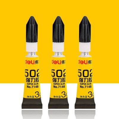 *3pcs super glue 502 Liquid Contact adhesive for wood rubber