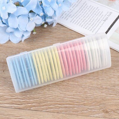 30Pcs Colorful Erasable Fabric Tailors Chalk Fabric Patchwor