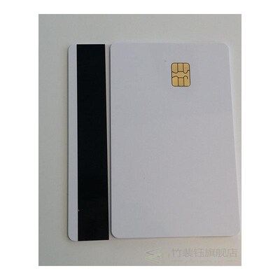 10 Pcs Blank Smart Card Sle4442 Chip with Magnetic Strip Hic