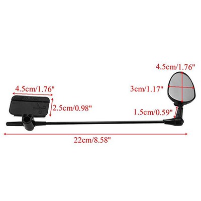 Univesal Pro Helmet Bicycle Mirror Adjustable Bike MTB Road
