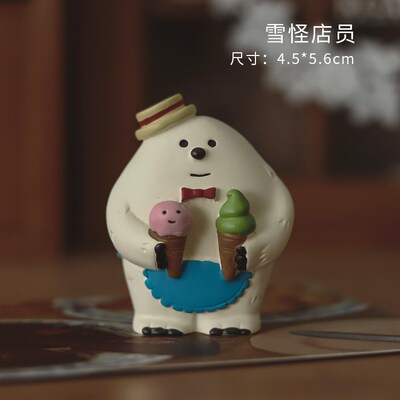 And cat resin furnishing articles lovely and Japanese meow