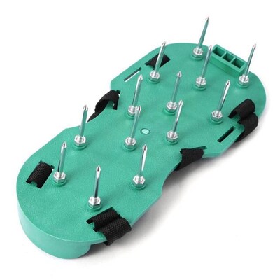 1 Pair Maunal Aerators Garden Cultivator Scarification Nail